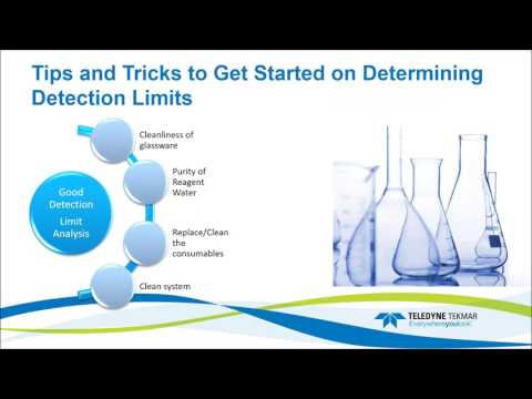 Teledyne Tekmar webinar Is zero really zero Detection Limits How Low Can You Really Go