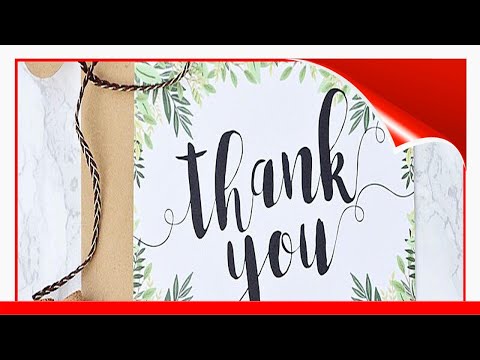11 Free, Printable Wedding Thank You Cards 🧧
