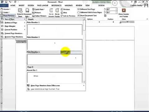 How to add a running head and page number in APA