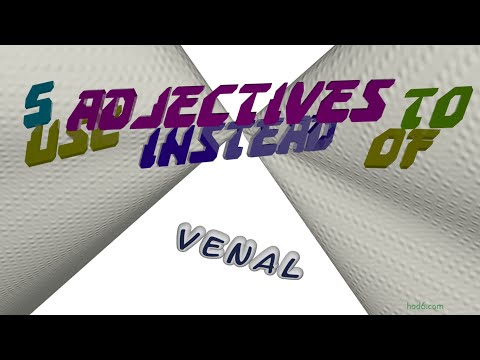 venal - 6 adjectives which are synonym to venal (sentence examples)