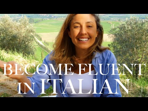 BECOME FLUENT IN ITALIAN: Beginner & Advanced Language Lesson in Tuscany, Italy