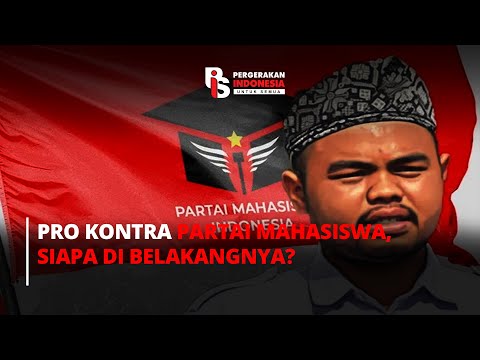 PRO KONTRA PARTAI MAHASISWA, SIAPA DI BELAKANGNYA? I Belmondo Scorpio
