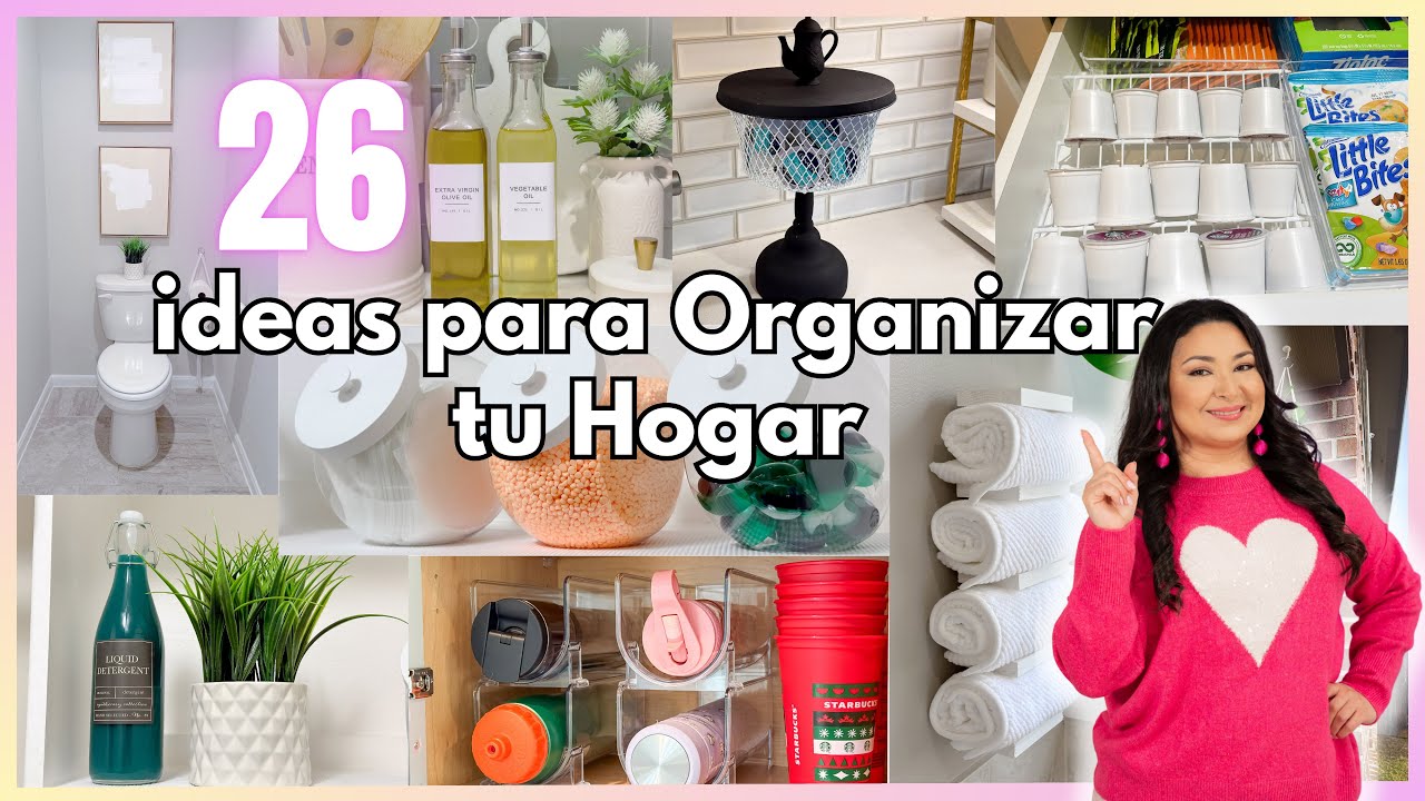 26 iDEAS para ORGANIZAR tu HOGAR en 2026 / How to organize your house