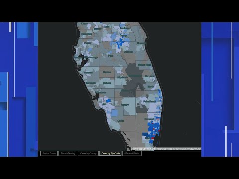 Interactive map shows coronavirus cases by zip code in Florida