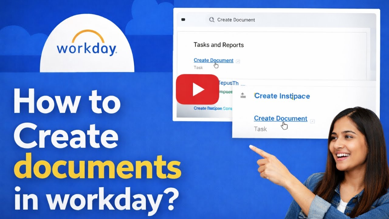 How to Create Documents in Workday | Step-by-Step Tutorial