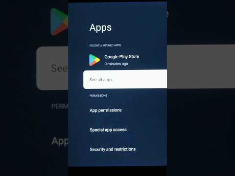 Play Store install in Android tv