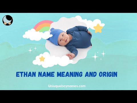 Ethan name meaning and origin