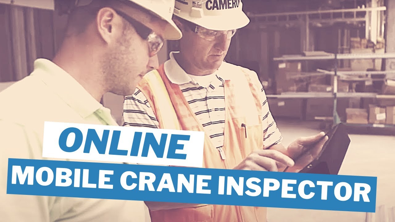 Online Mobile Crane Inspector Program