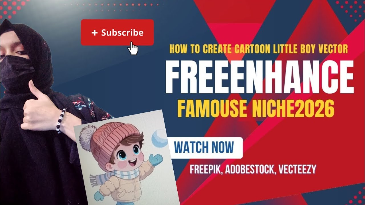 How to Create Cartoon Boy | Free  Enhance Tutorial | Step by Step Guide#makemoneyonline 