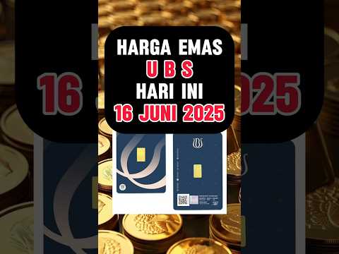 Harga emas 16 Juni 2025 UBS #shorts #short #harga #emas #hargaemashariini #fyp