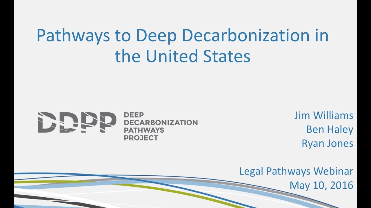 Pathways to Deep Decarbonization in the U.S.