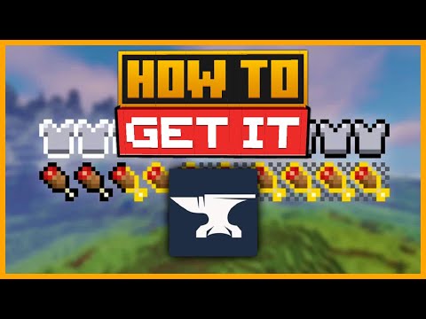 🟨 How to See Saturation in Minecraft - AppleSkin FORGE