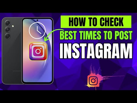 How To Check The BEST Times To Post On Instagram To GO VIRAL!!!