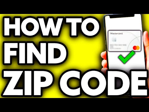 How To Find your Zip Code on Mastercard (Very EASY!)