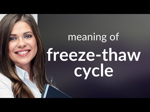 Understanding the Freeze-Thaw Cycle