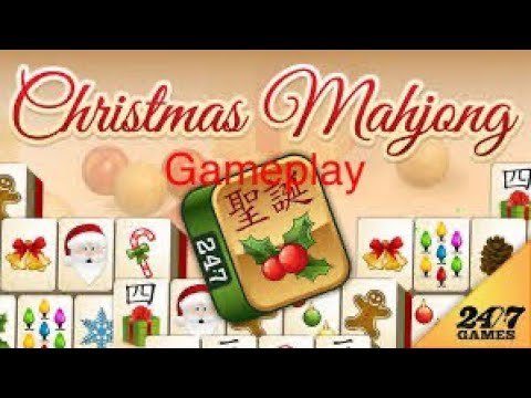 247 Christmas Mahjong Gameplay