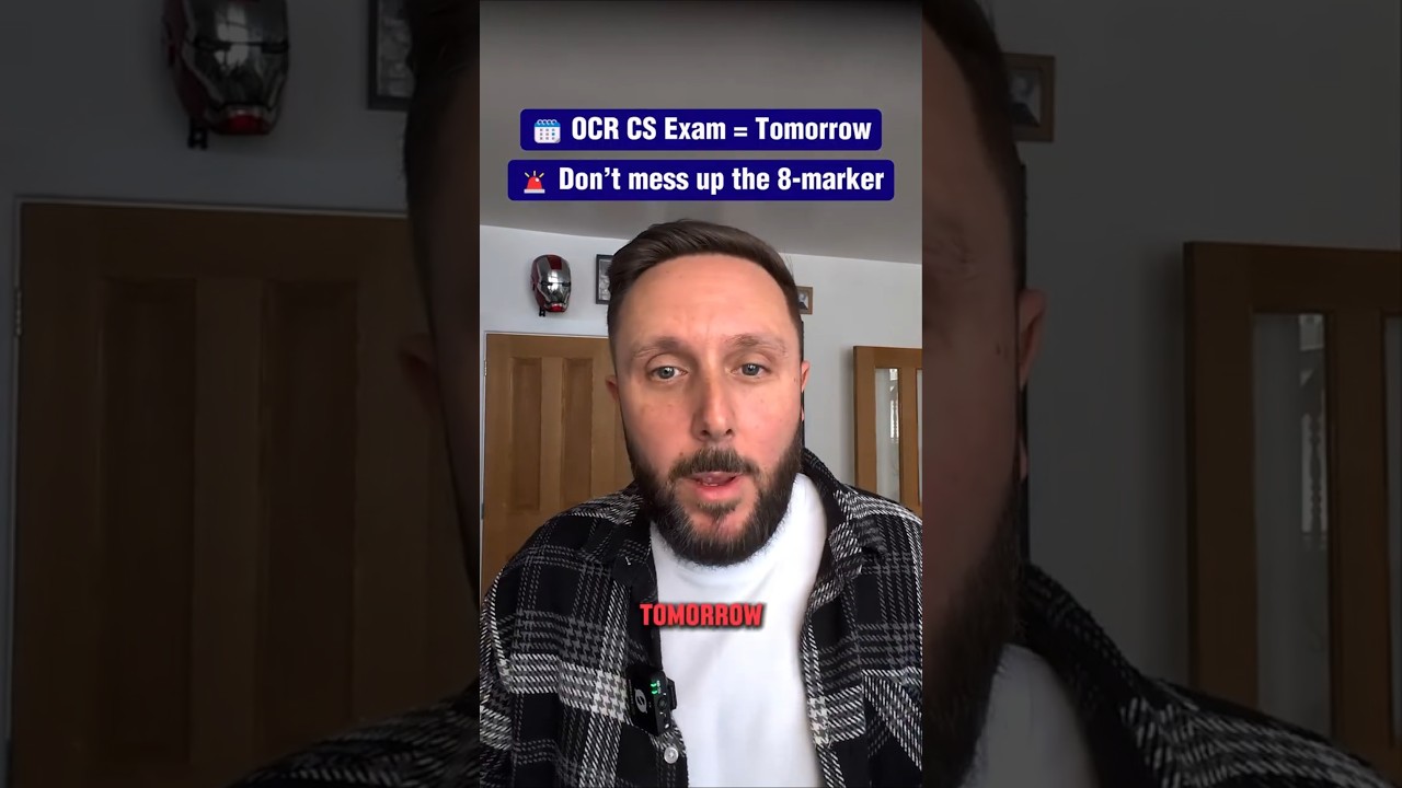 GCSE Computer Science- 8 Mark Question OCR