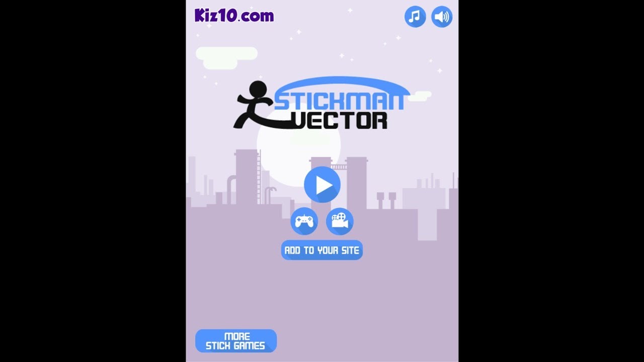 STICKMAN VECTOR (Game Walkthrough)