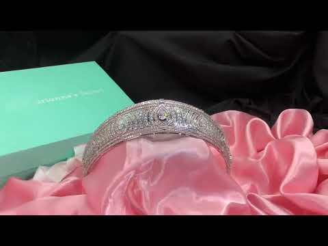 Diamond Tiara Crown - Royal Antique Handmade Tiaras and Crowns - Costozon