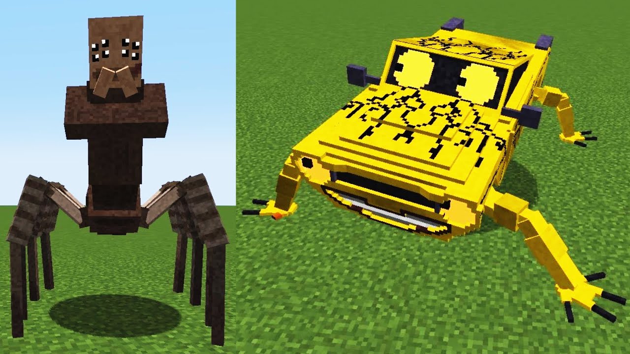 Brainrot Creatures MOD in Minecraft