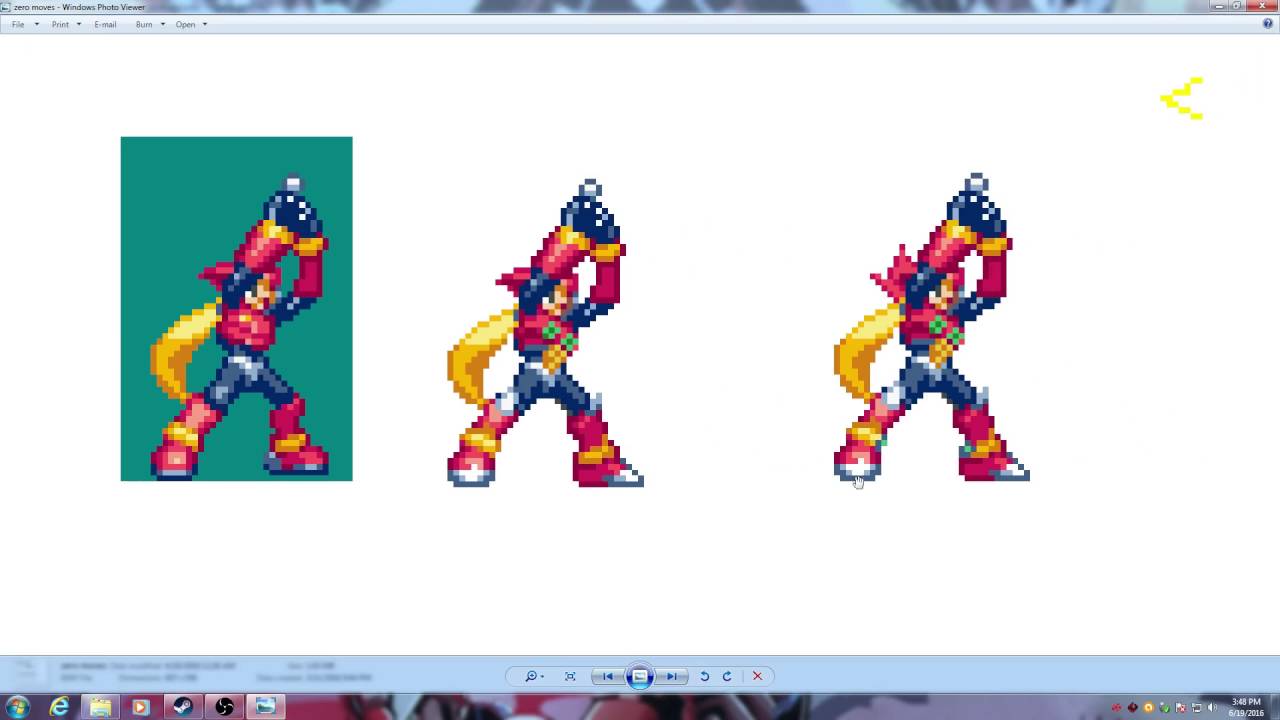 megaman zero cutom sprites