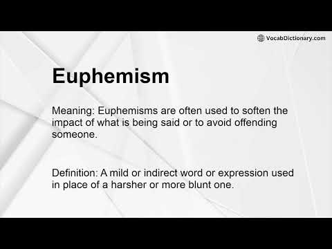 Euphemism Meaning