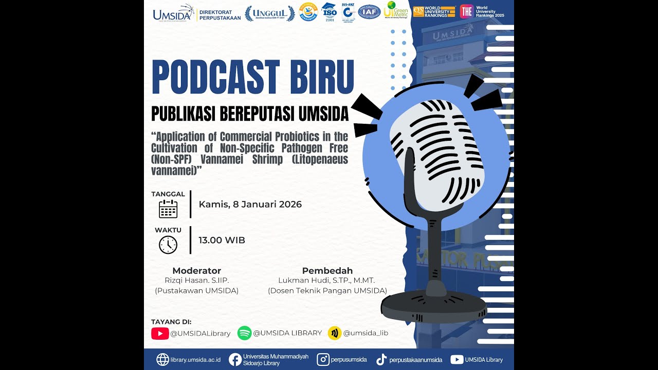 Probiotik Jadi Solusi Budidaya Udang Vannamei Non-SPF yang Lebih Sehat ...