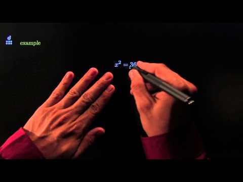 046.05.03 Square Root Property part i [Intro]