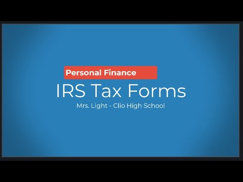 IRS Tax Forms