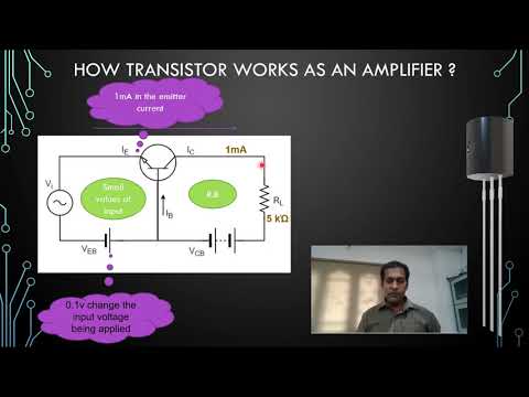 How TRANSISTOR works as a switch | NPN configuration | How transistor works as an Amplifier?