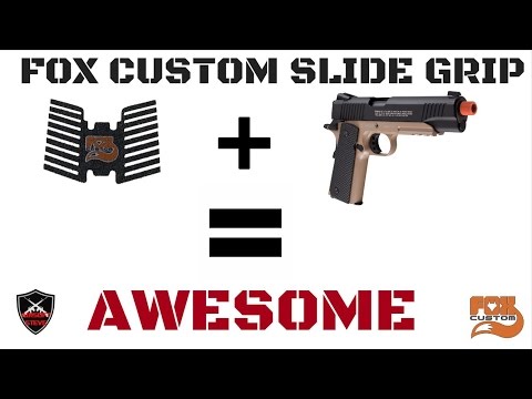 Fox Custom Slide Grip Review | Add to the Look of Your 1911|
