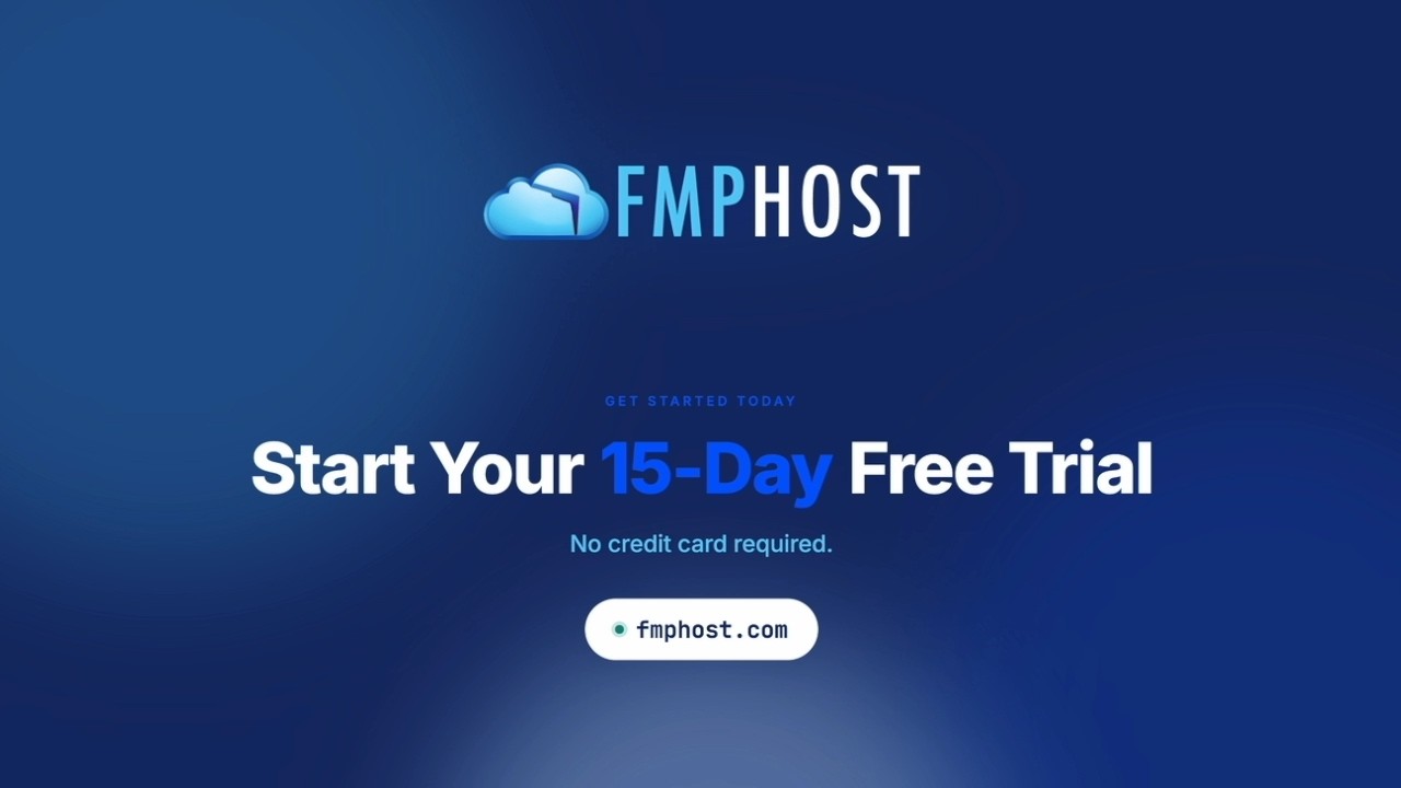 FileMaker Database Hosting Getting Started