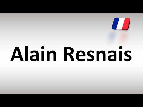 How to Pronounce Alain Resnais