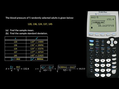 How to Find the Mean and Standard Deviation Using the TI-84 Calculator