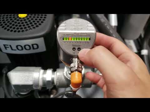 How to set  digital flow switch  (iFM SI5010)