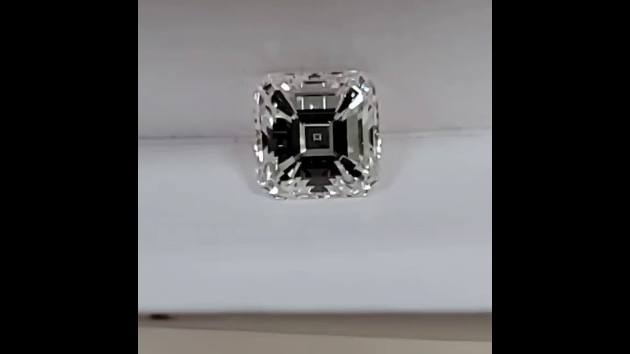 Big GIA Certified Asscher Cut Diamond