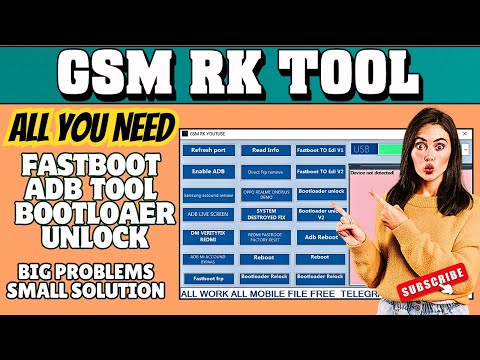 GSM RK Tool V1.1 | FRP & Mi‑Account Unlock URDU Tutorial – 🔓 One‑Click, Free & No Dongle!