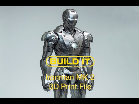 Build Your Own Iron Man (3D Print Files)
