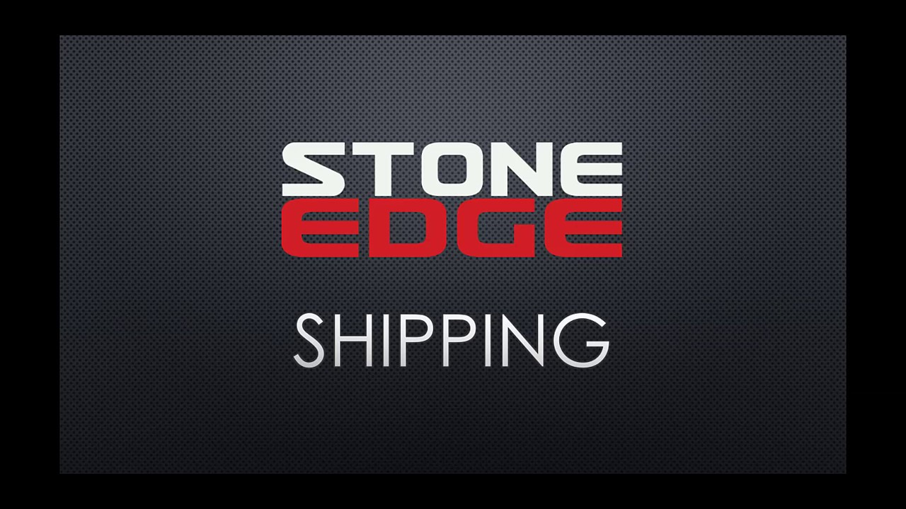 Shipping in The Stone Edge Order Manager