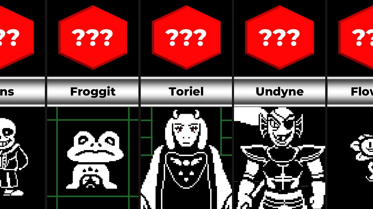 Undertale - HP Comparison