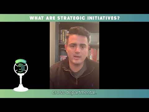 What are strategic initiatives