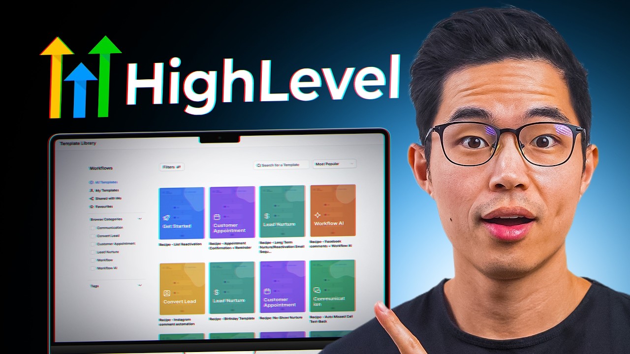 The ONLY GoHighLevel Tutorial You Need: How to Use High Level For Beginners!
