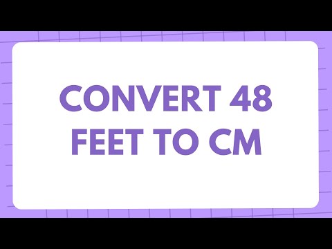48 feet in cm? Conversion of 48 Feet(ft) in Centimeters(cm)? Convert 48 ft to cm