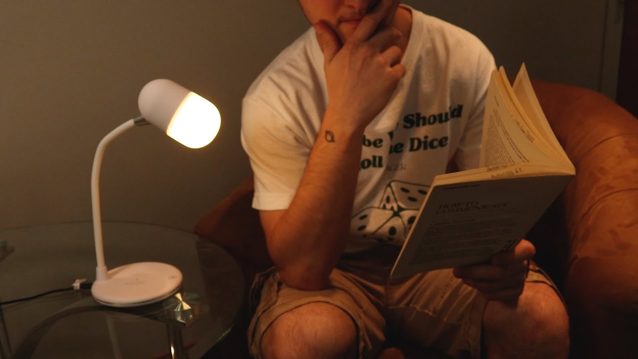 Bluetooth Flexible Speaker Lamp With Wireless Charging