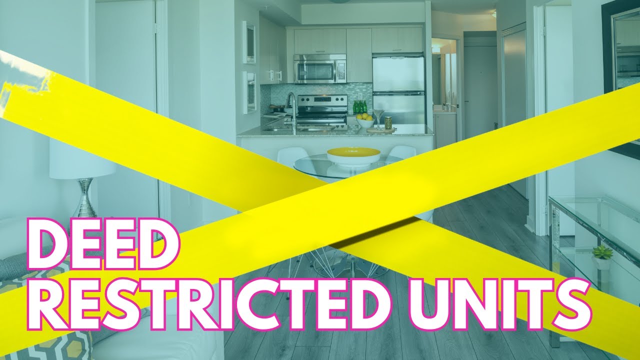 Deed Restricted Units