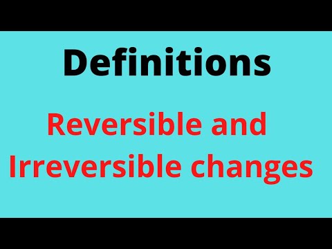 Reversible and Irreversible changes | #shorts shorts