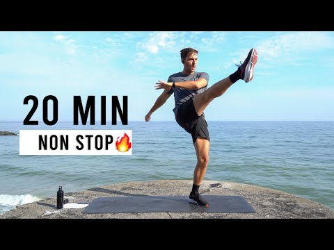 20 MIN NON STOP CARDIO Workout | Full Body HIIT (No Equipment, Home Workout)
