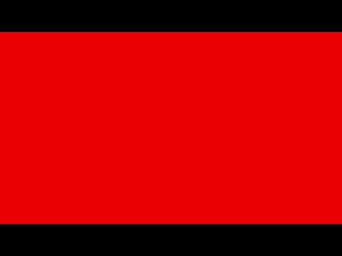 6 Hours Red Color Screen in HD 4K colour code #FF0000 - No Sound