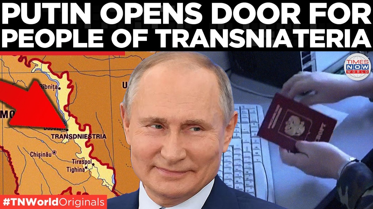 MOLDOVA BORDER ALERT: Putin Eases Citizenship Barriers, Fast-Tracks Passports for Transnistria!