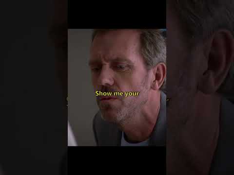 House diagnoses a 102 year old man #series #tvseries